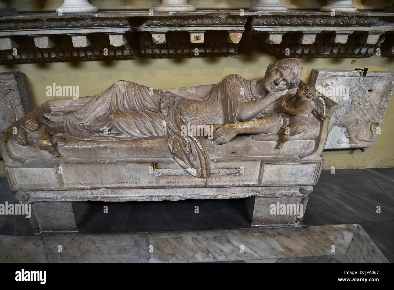 Treasures of the Vatican Museums in Rome Italy Stock Photo - Alamy