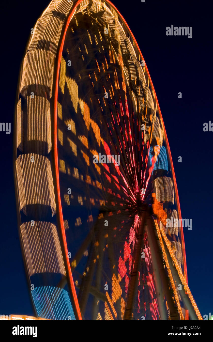 night, nighttime, night photograph, parish fair, folk festival, ferris ...