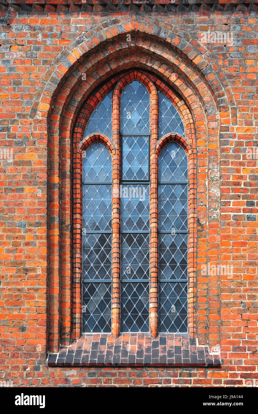 church, window, porthole, dormer window, pane, church window, masonry ...