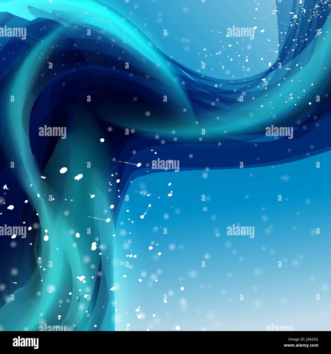 Vector minimal curve liquid spark wave set background with shadow and ...