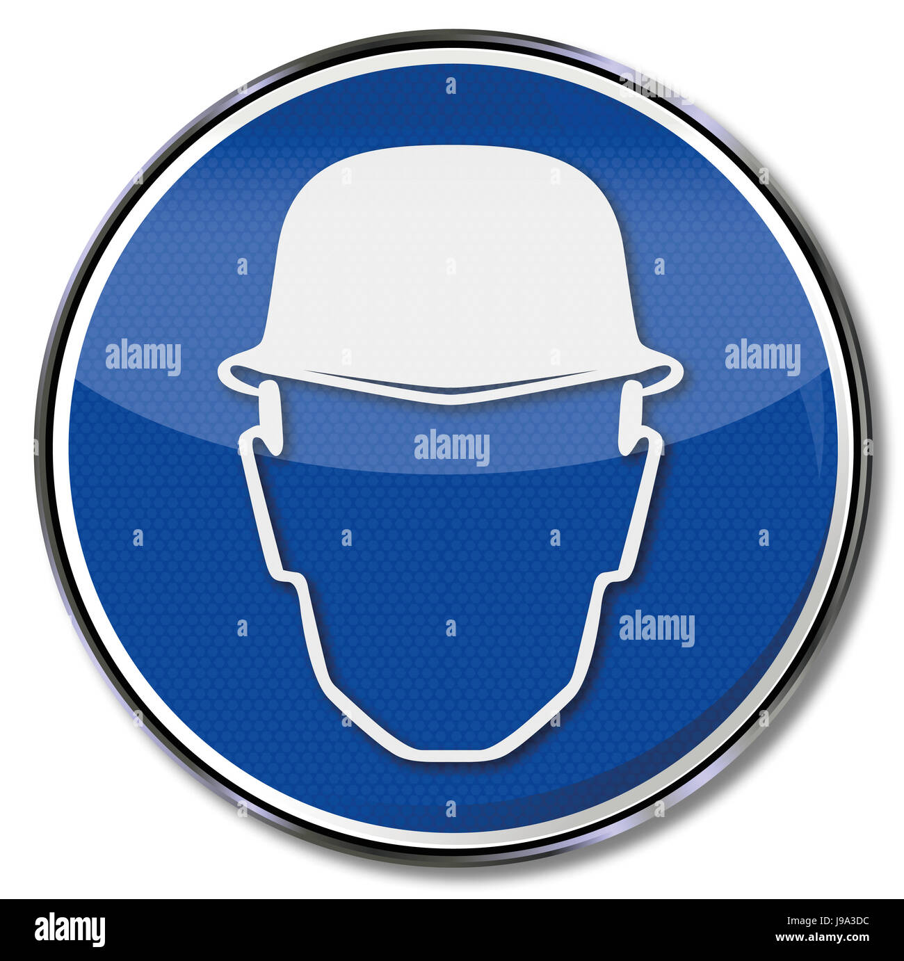 safety signs helm Stock Photo - Alamy
