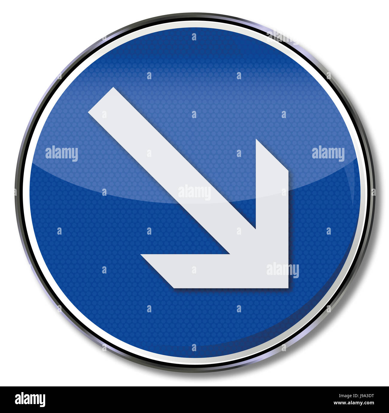 direction, sign, signal, traffic sign, below, hint, right, outside ...