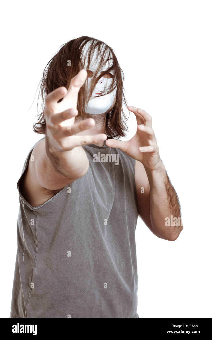 Horror man hi-res stock photography and images - Alamy