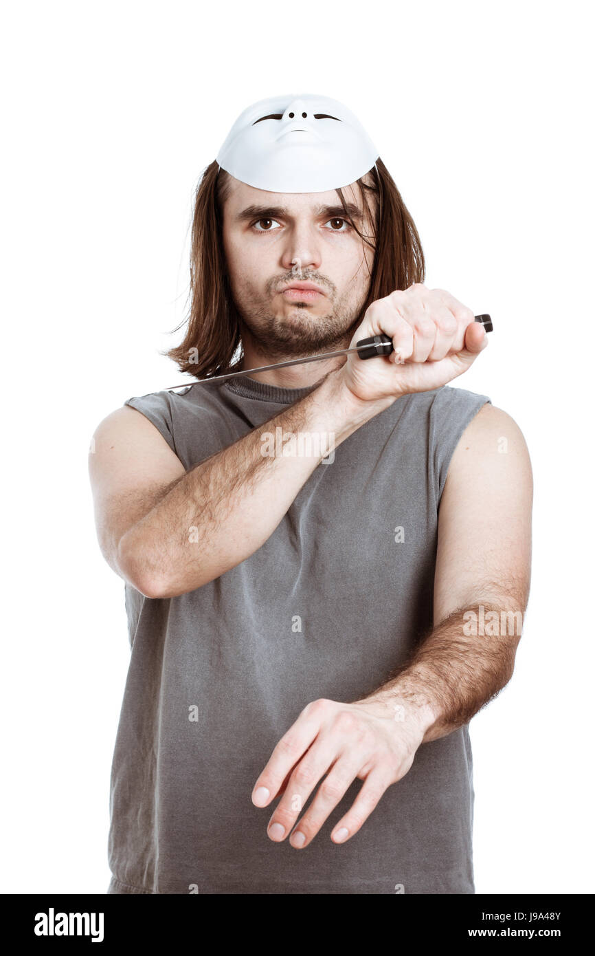 scary, horror, masked, crazy, raving, furious, angry, irately ...