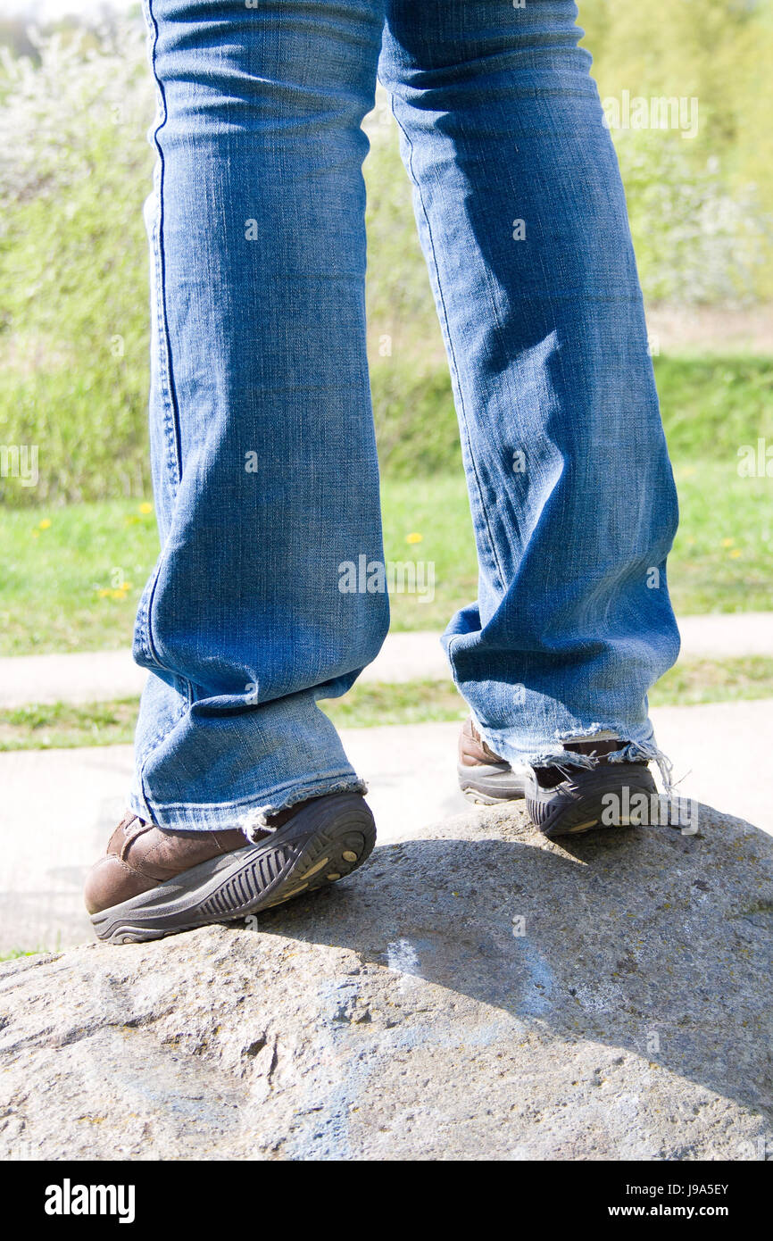 walk, go, going, walking, jeans, trousers, jean trousers, sneakers ...