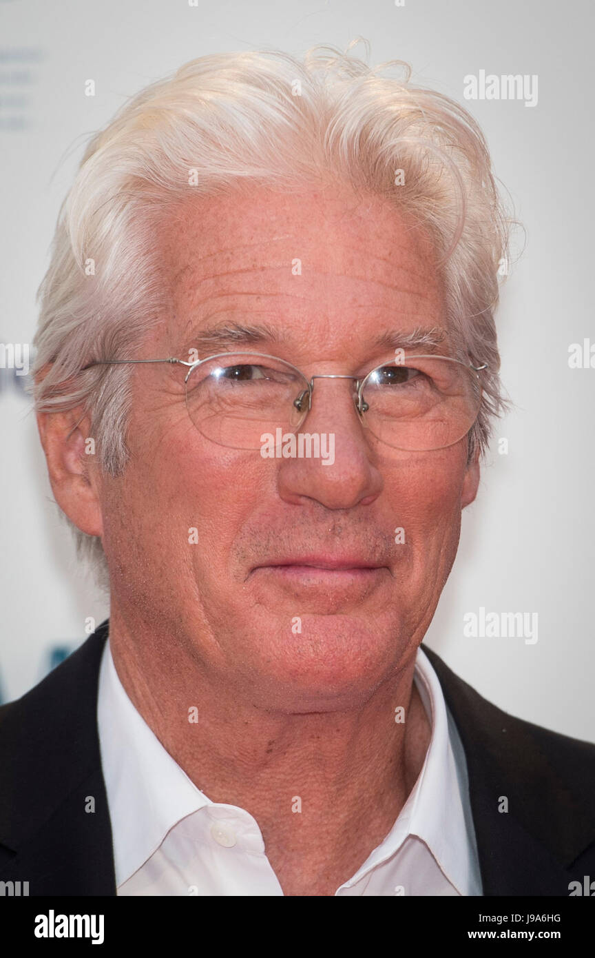 Actor Richard Gere during the premiere of the movie "Norman" Madrid. 30 ...