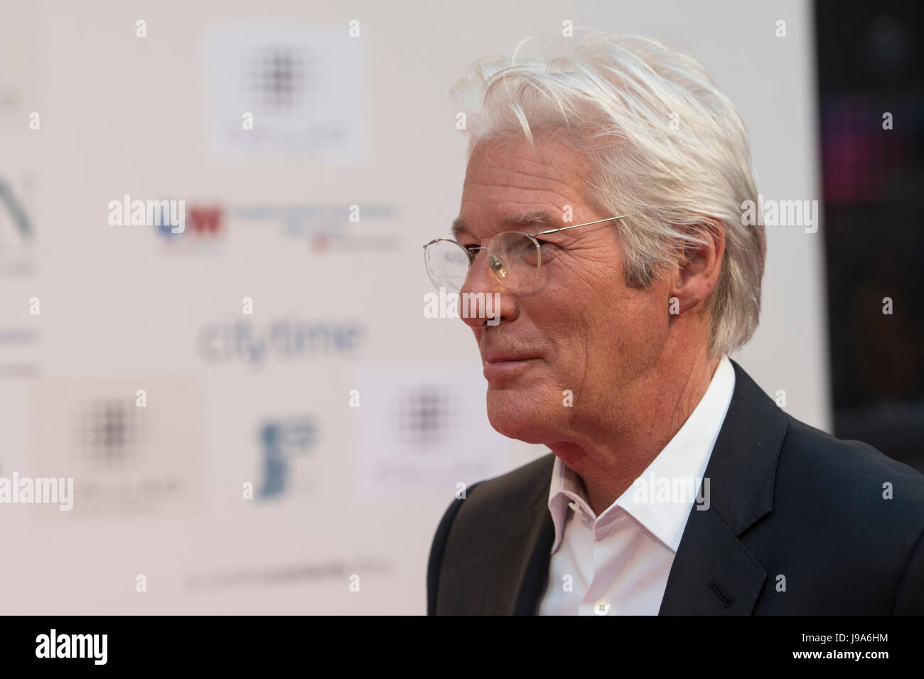 Actor Richard Gere during the premiere of the movie "Norman" Madrid. 30 ...