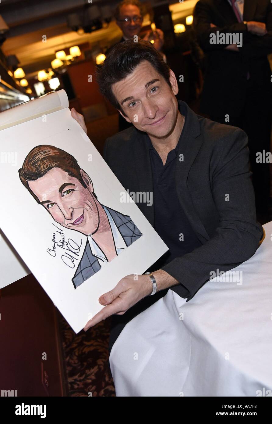 New York, NY, USA. 31st May, 2017. Andy Karl at a public appearance for ...