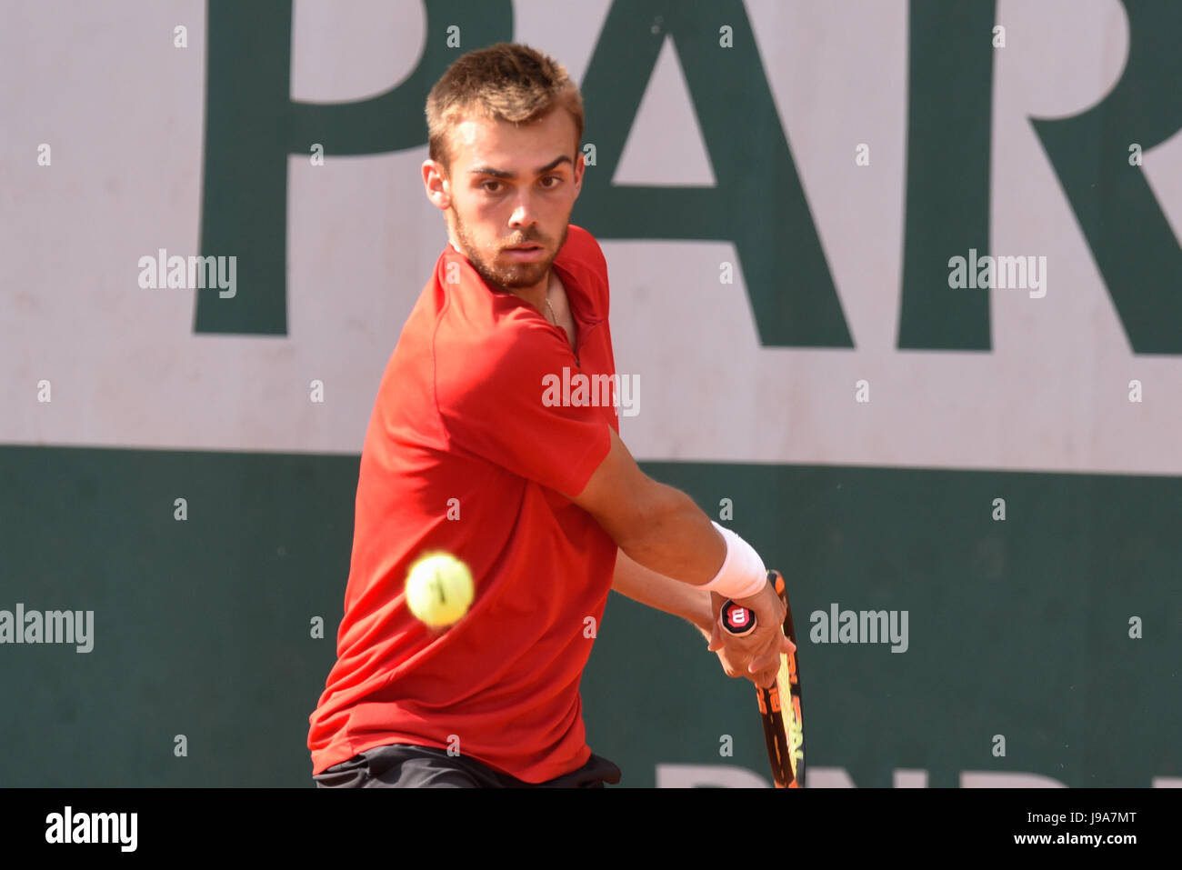 Paris, France. 31st May, 2017. 31st May 2017, Roland Garros, Paris ...