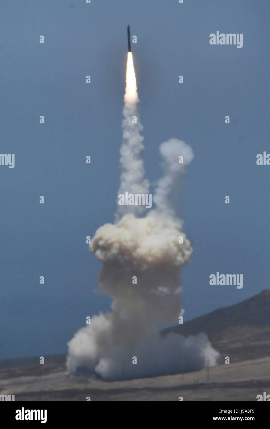 A successful USA. 30th May, 2017. Missile Defense Agency flight.test of ...