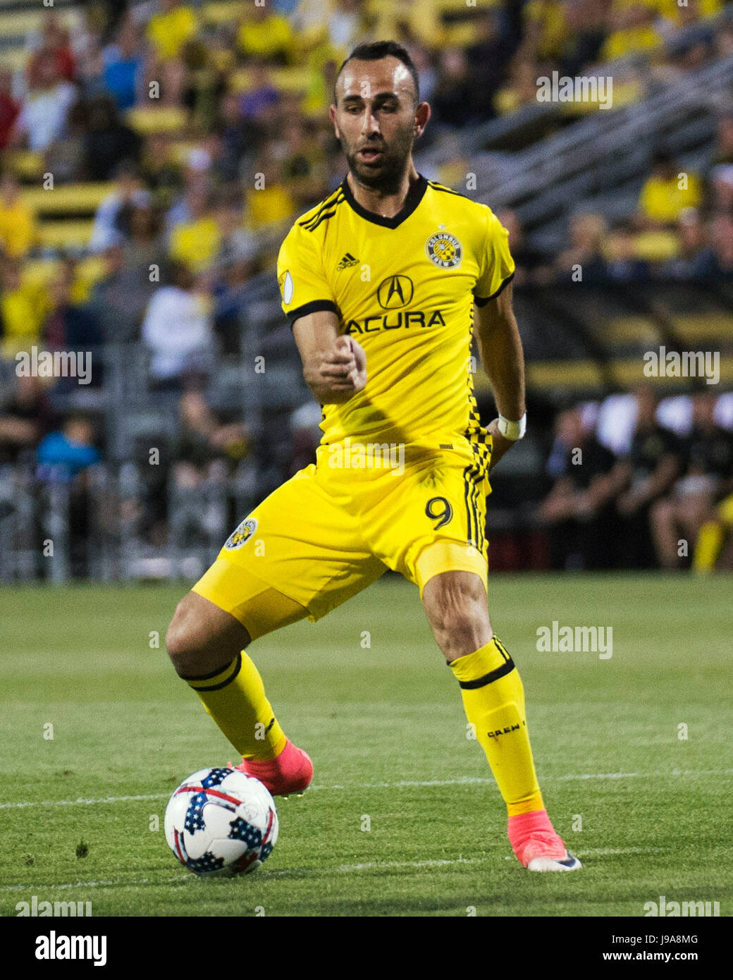 Columbus, U.S.A. 31st May, 2017. May 31, 2017:Columbus Crew SC forward ...
