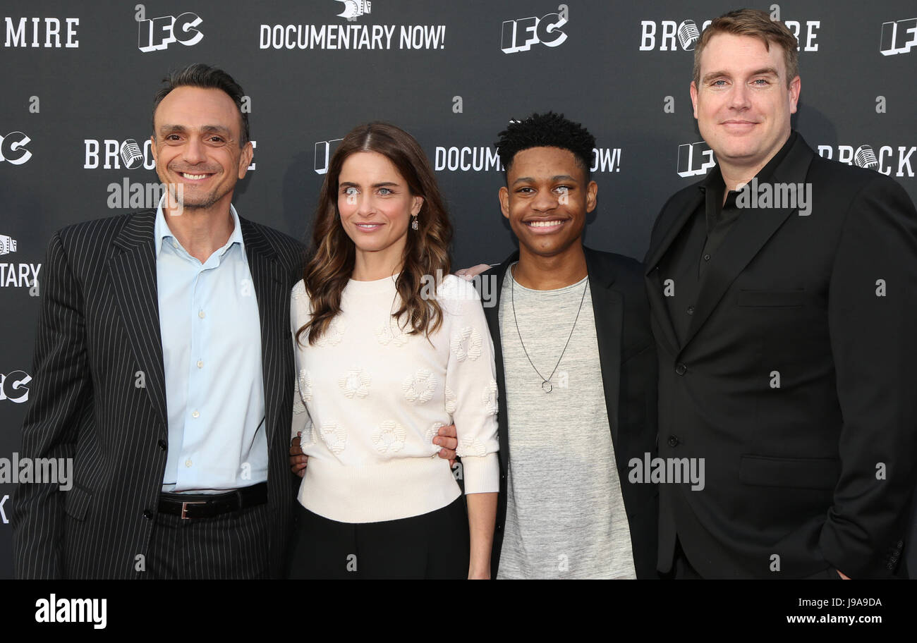 North Hollywood, Ca. 31st May, 2017. Hank Azaria, Amanda Peet, Tyrel ...