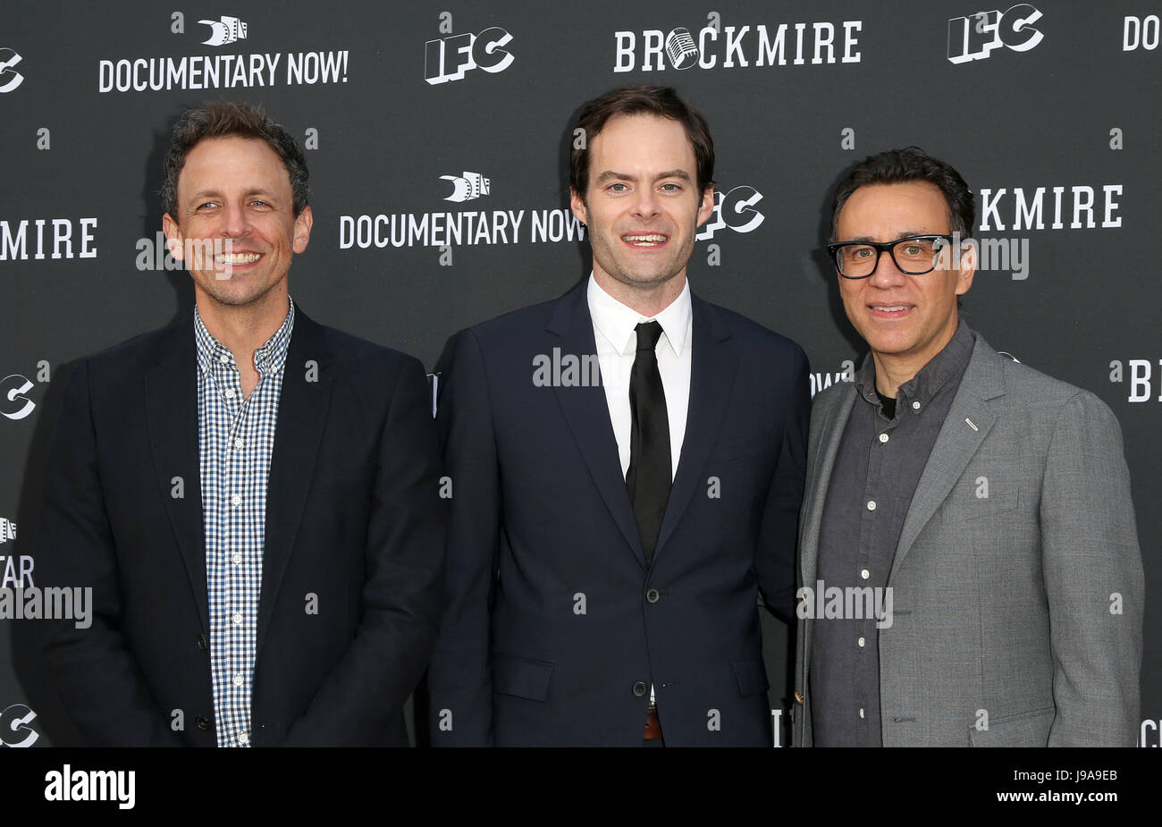 Seth meyers bill hader fred armisen hi-res stock photography and images ...