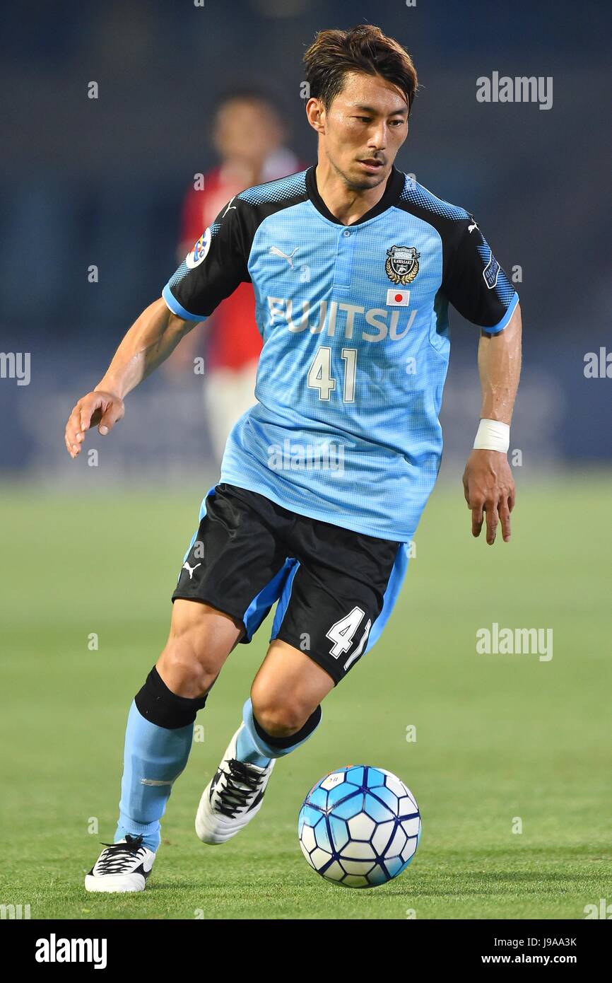 Kanagawa, Japan. 30th May, 2017. Akihiro Ienaga (Frontale) Football ...