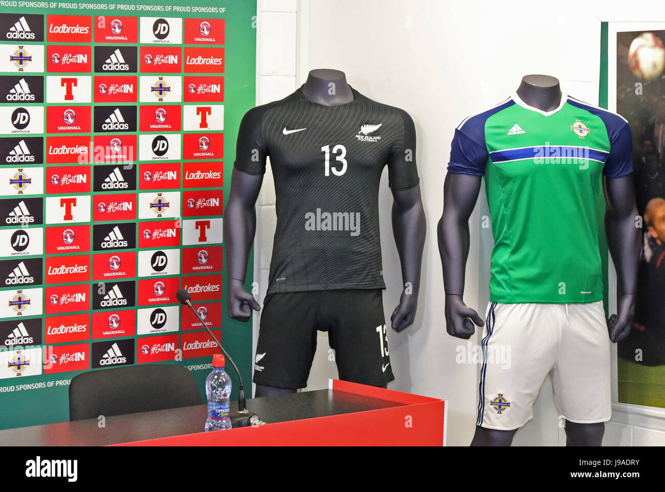 Football Press Conference Backdrop