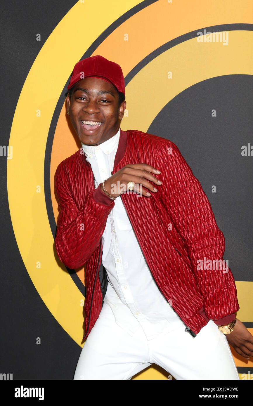 Los Angeles, CA, USA. 31st May, 2017. LOS ANGELES - MAY 31: RJ Cyler at ...