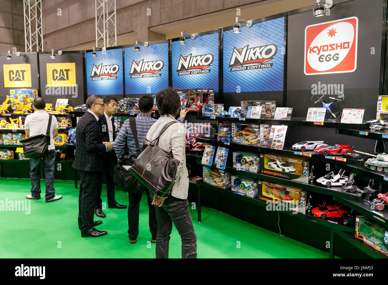 Visitors gather at the International Tokyo Toy Show 2017 in Tokyo Big ...