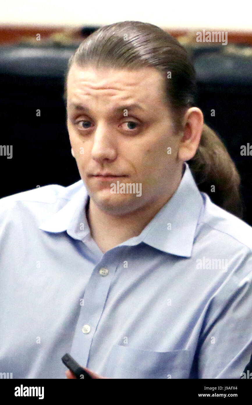 Napa, CA, USA. 9th May, 2017. Ryan Scott Warner, pictured, and Sara ...