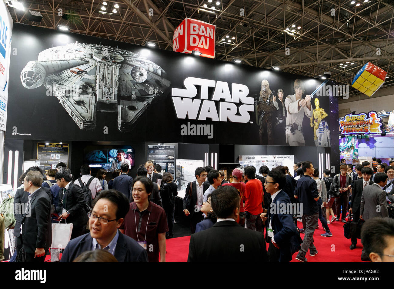 Visitors Gather At The International Tokyo Toy Show 2017 In Tokyo Big Sight On June 1 2017