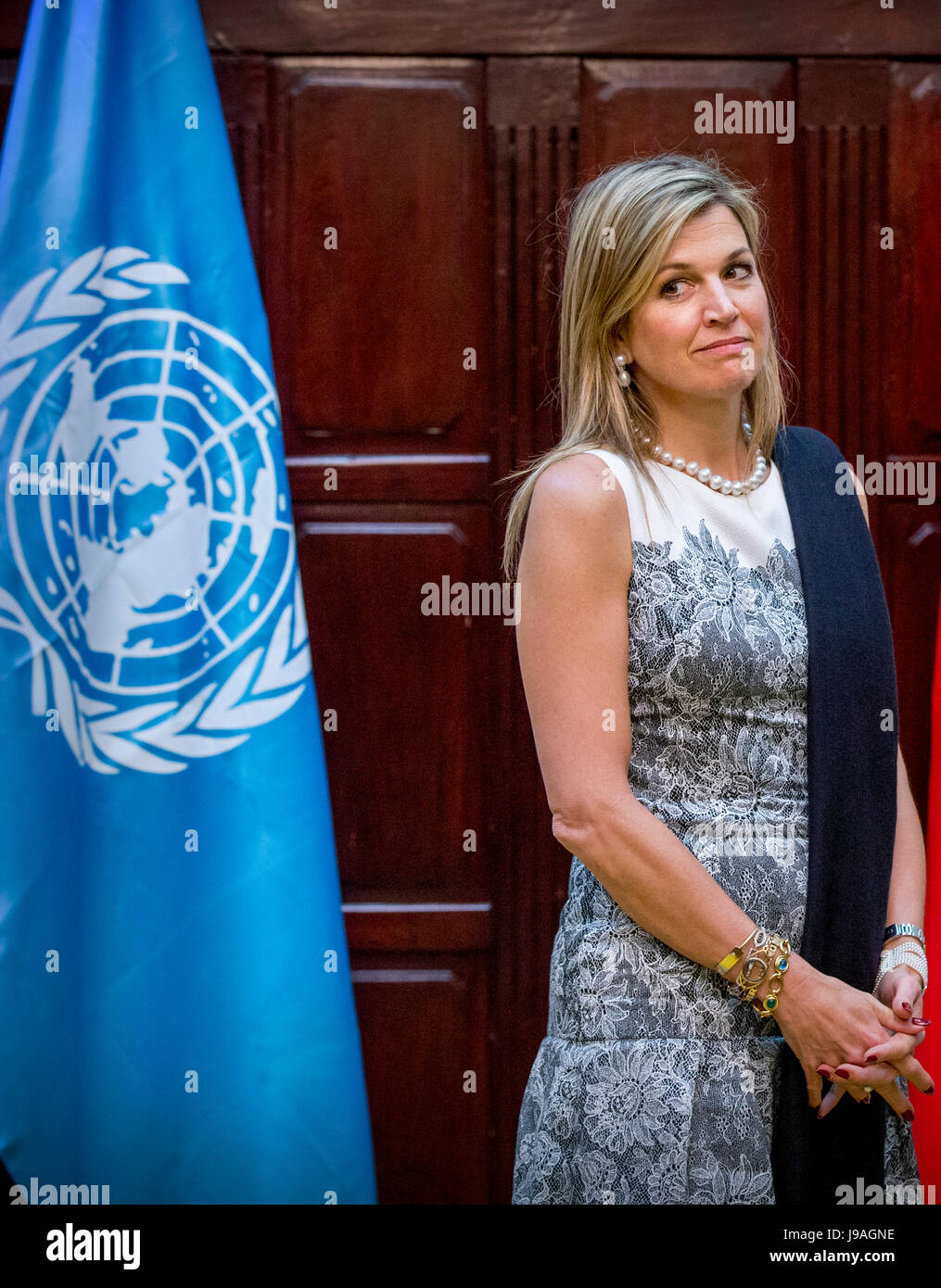 Hanoi, Vietnam. 1st June, 2017. Queen Maxima of The Netherlands attend ...