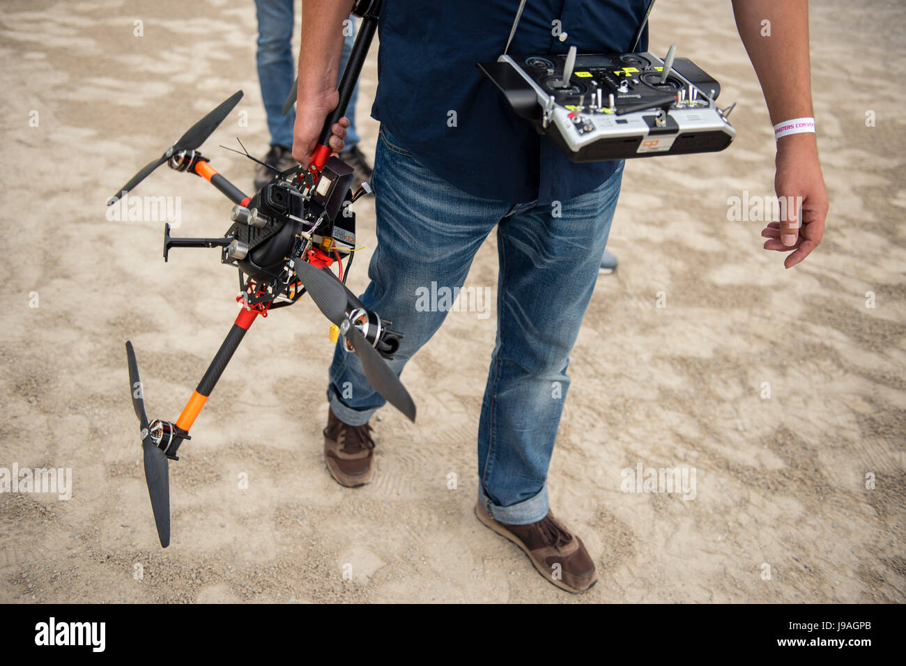 FILE - File picture dated 04 September 2016 showing a participant of ...