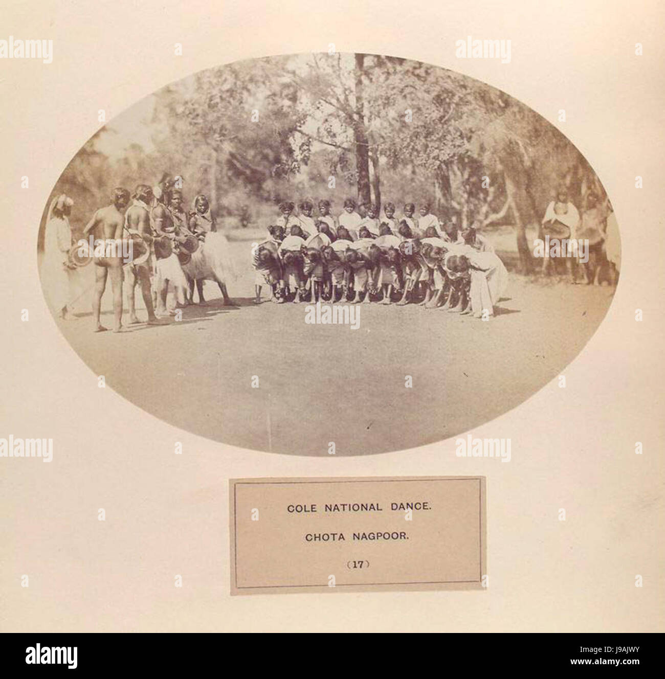 The People Of India 1868 Cole National Dance Stock Photo - Alamy