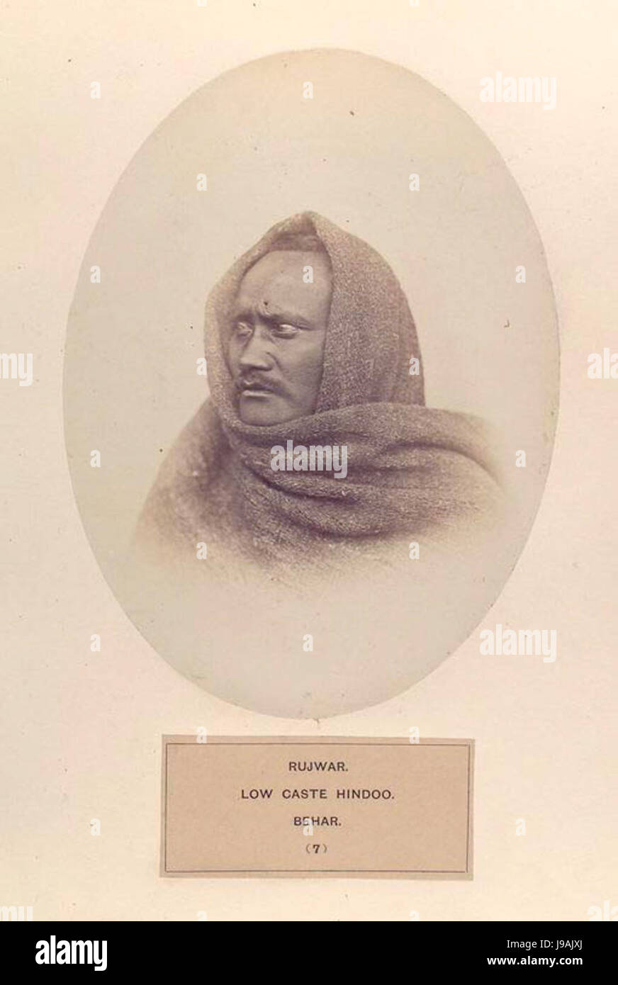 The People Of India 1868 Rujwar Stock Photo - Alamy