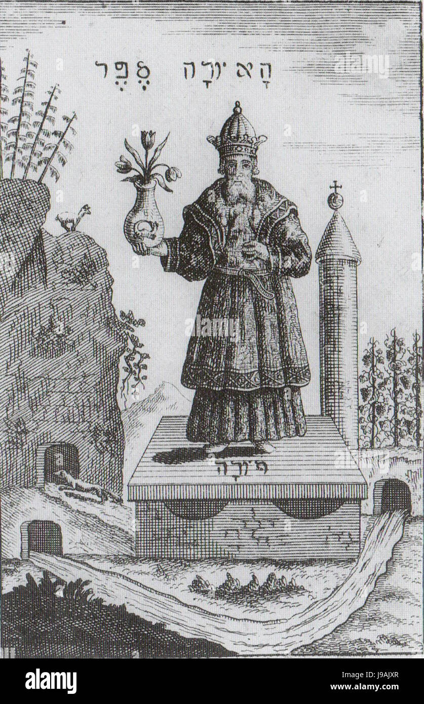 Rabbi Abraham Eleazar Stock Photo - Alamy