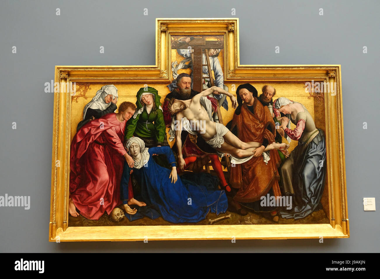 The Descent from the Cross, by Michiel Coxcie, a copy after Rogier van der Weyden, 1540 1548 ...