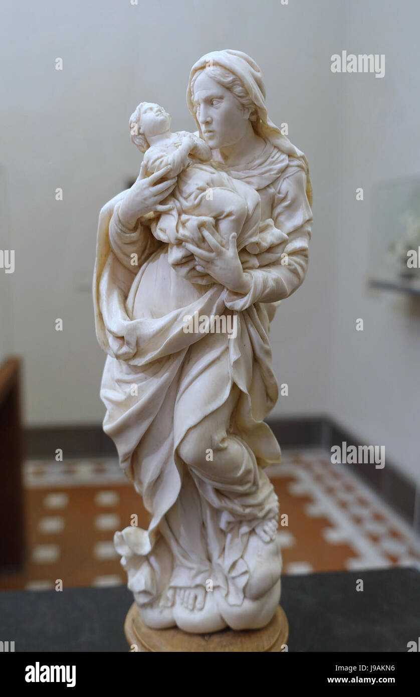 St. Anne with St. Mary in her Arms, by Ehrgott Bernhard Bendel ...