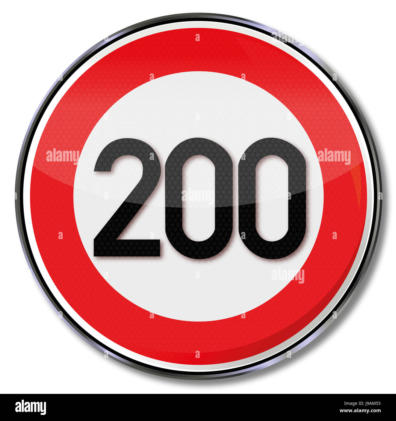 motorway, highway, sign, signal, traffic sign, attention, speed limit ...
