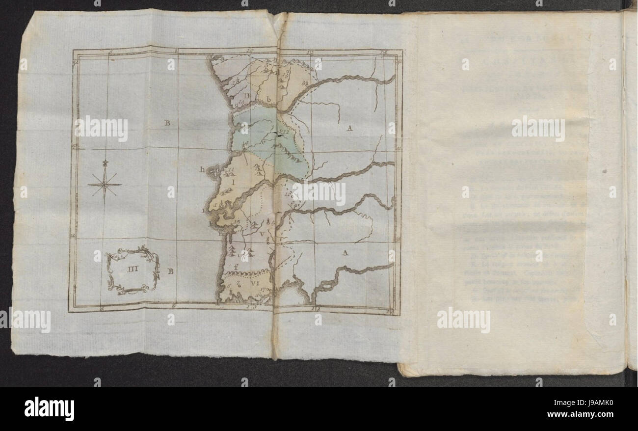 An early 1799 map from the 'Nouvel atlas des enfants', possibly an ...