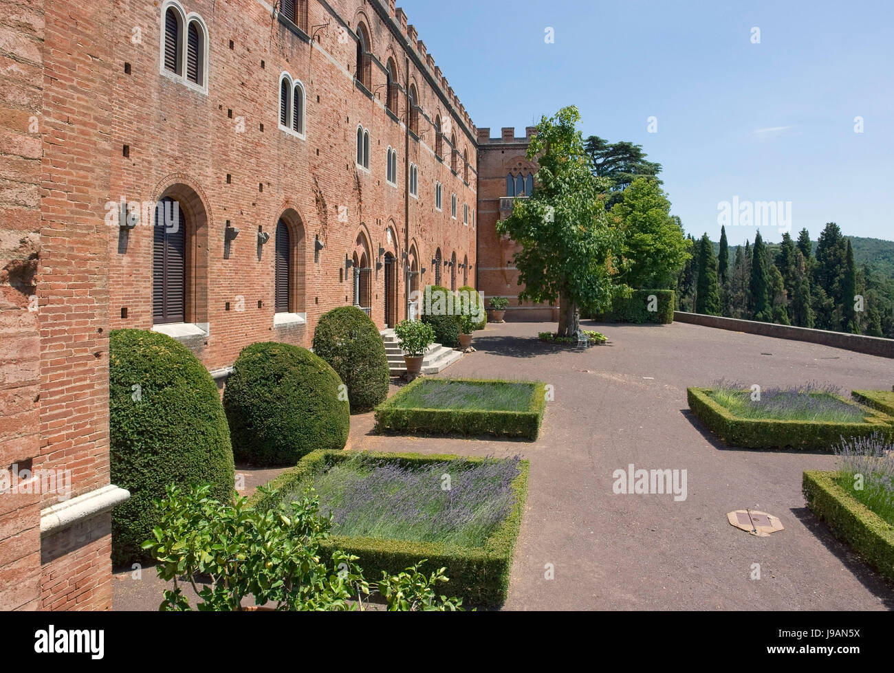 castle of brolio Stock Photo - Alamy