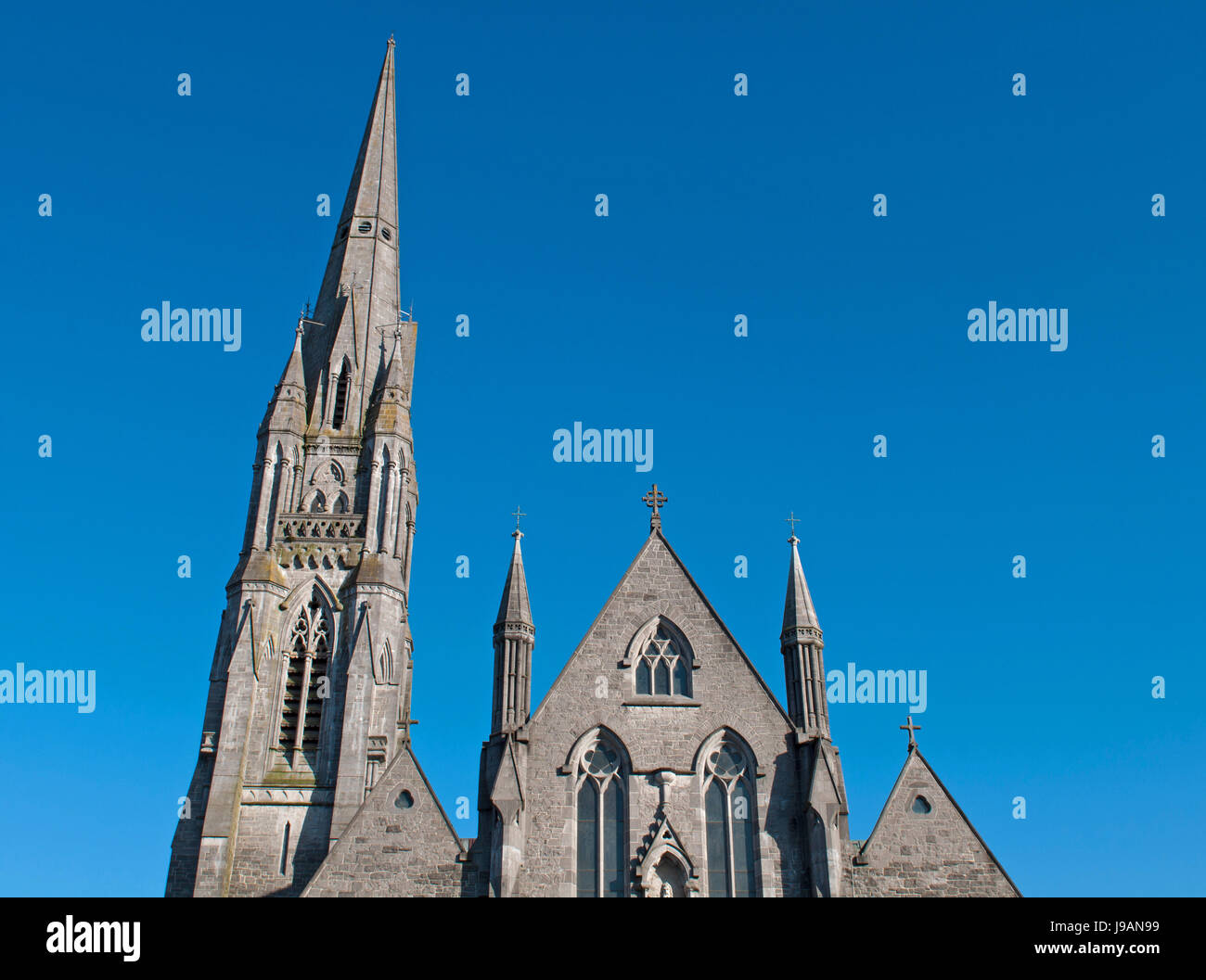 blue, church, cathedral, chapel, ireland, saint, john, limerick, blue ...