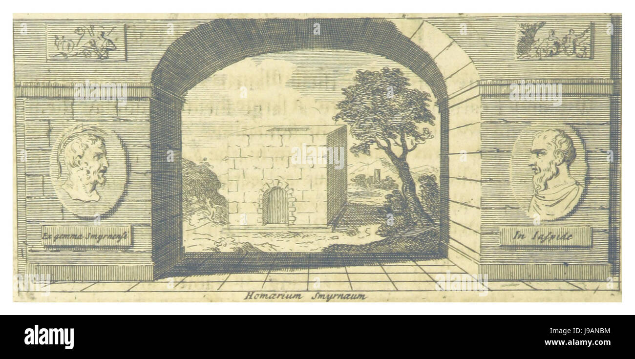 THE ILLIAD OF HOMER (translated by POPE) p1.112 Homers Time Stock Photo ...