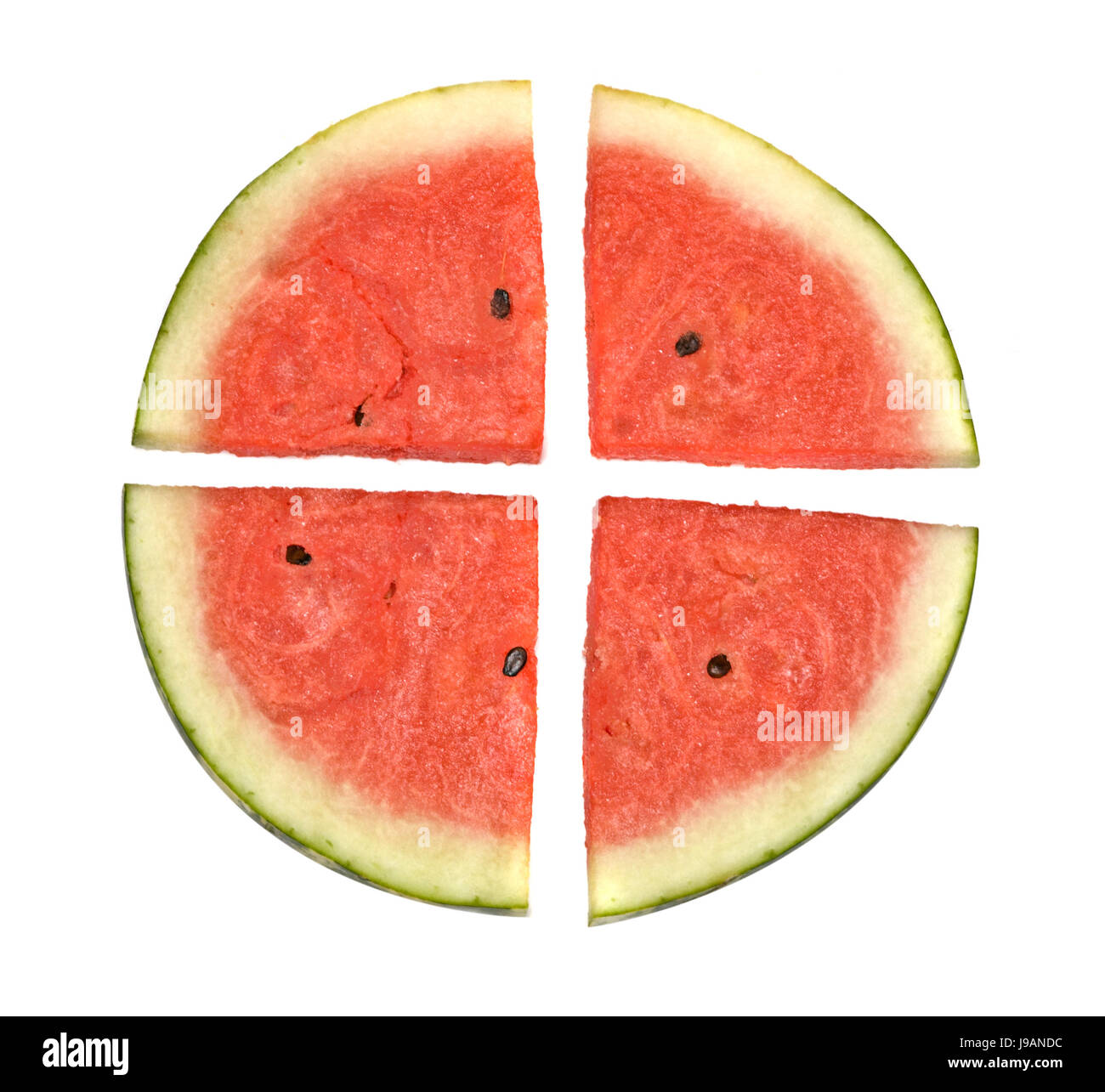 food, aliment, isolated, closeup, green, cut, piece, section, segment ...