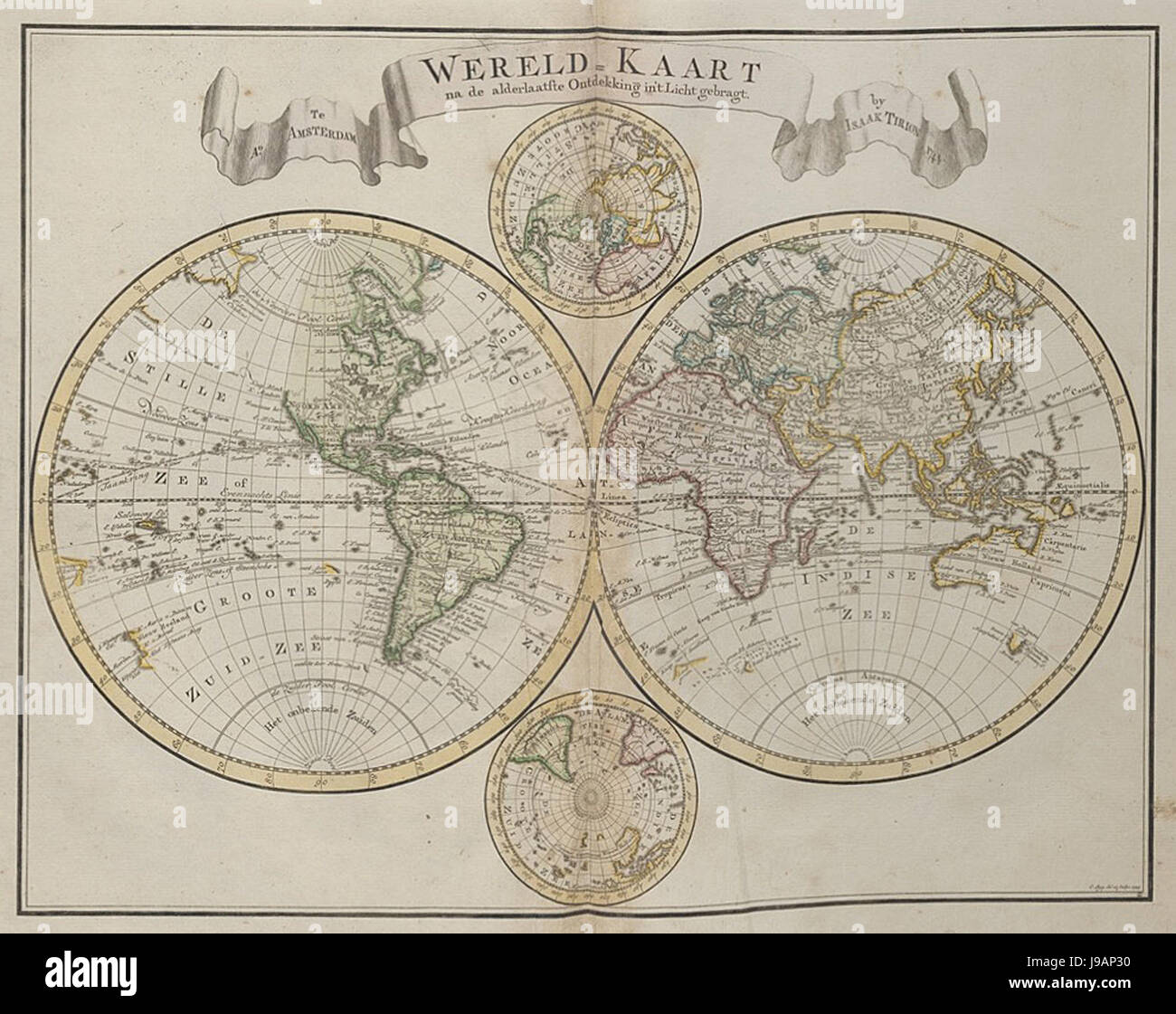 1754 world map hi-res stock photography and images - Alamy