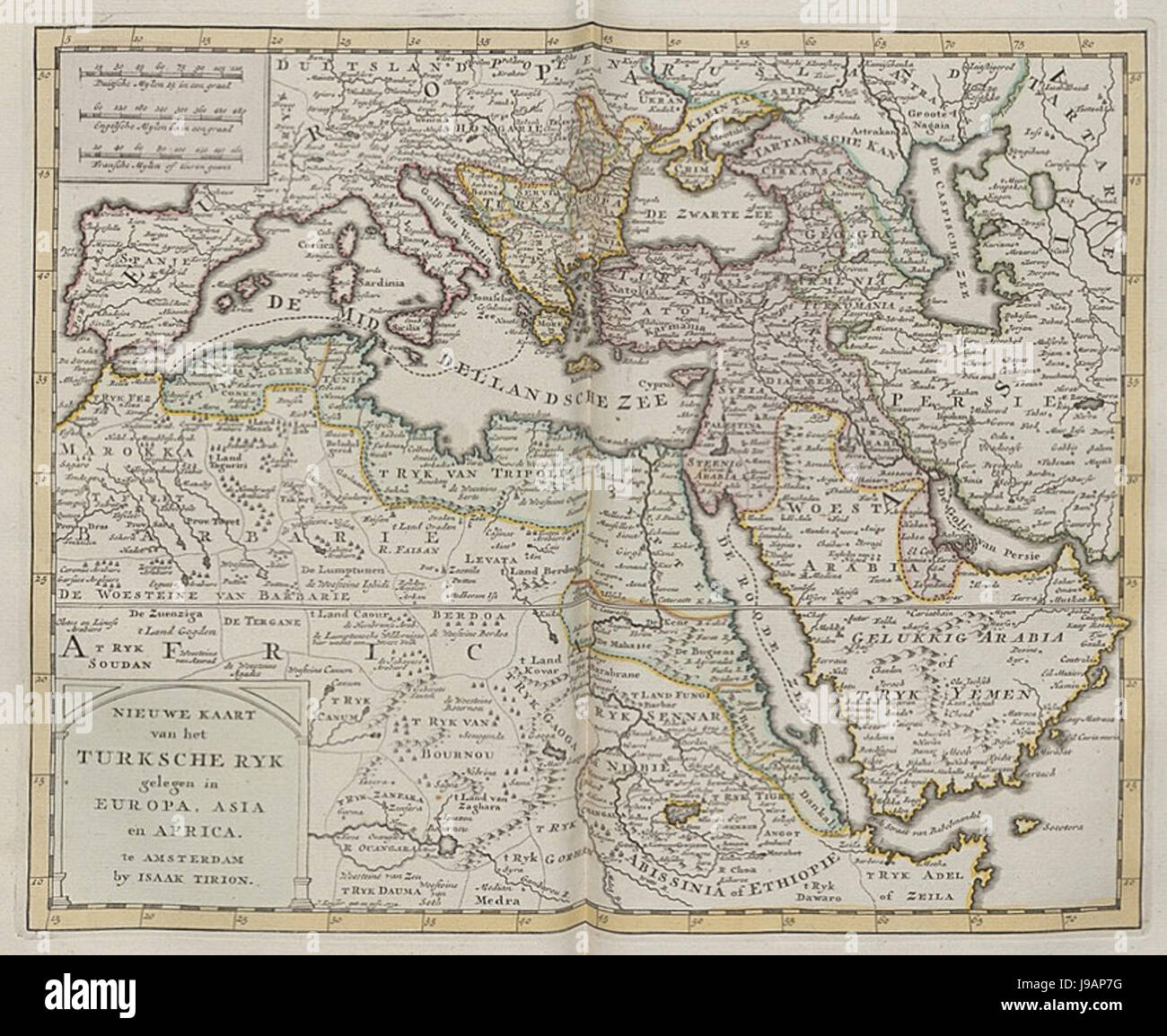 1754 world map hi-res stock photography and images - Alamy