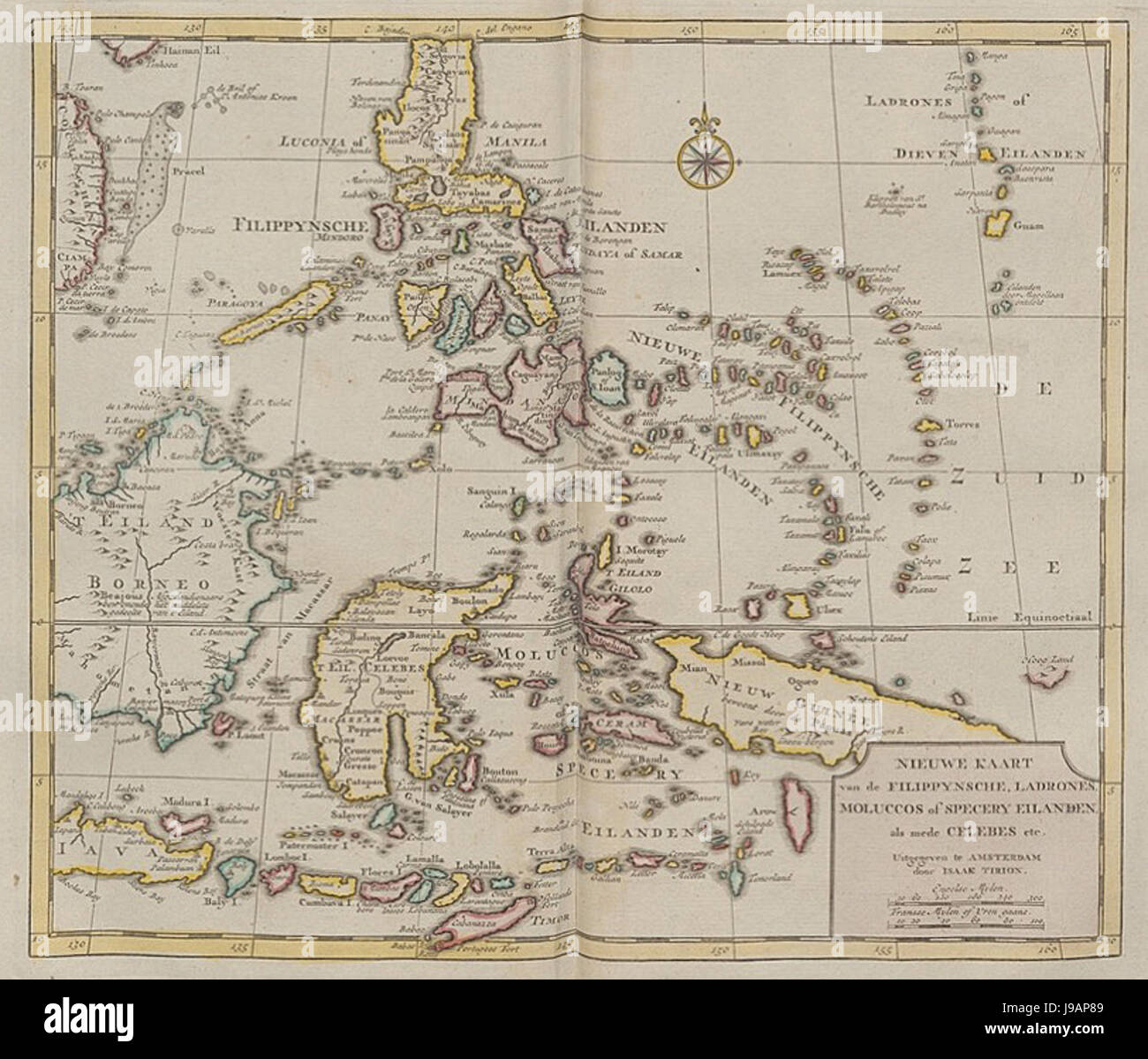 1754 world map hi-res stock photography and images - Alamy