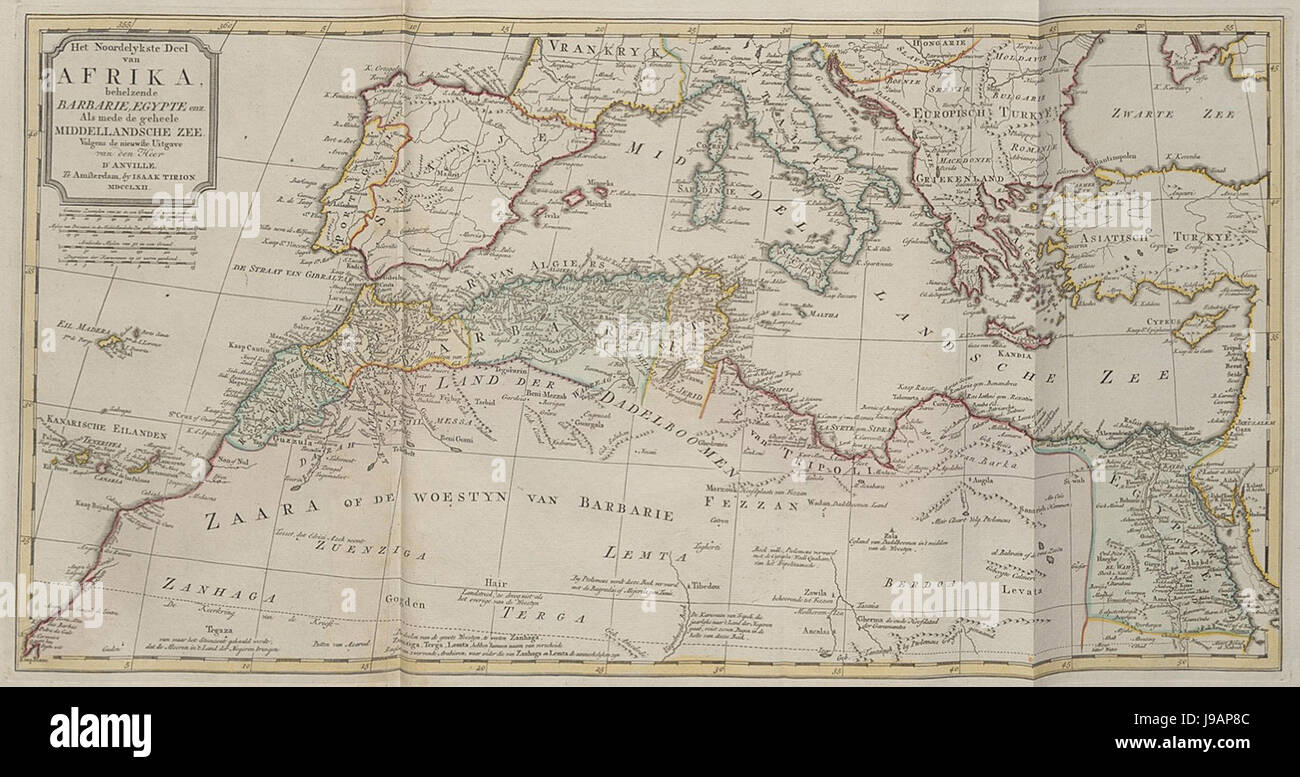 1754 world map hi-res stock photography and images - Alamy