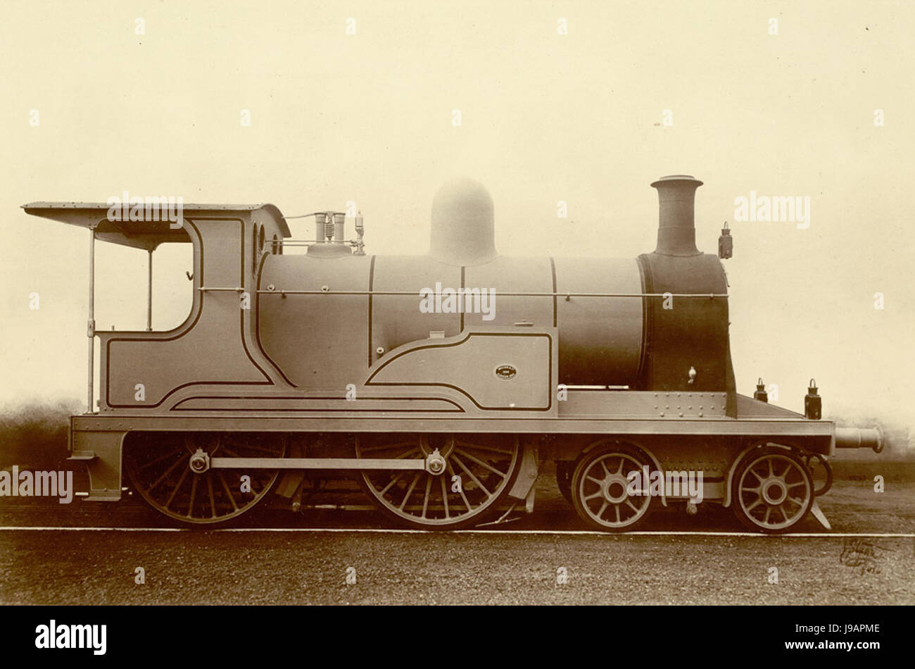 Standard Express Passenger Engine (c. 1897 Stock Photo - Alamy