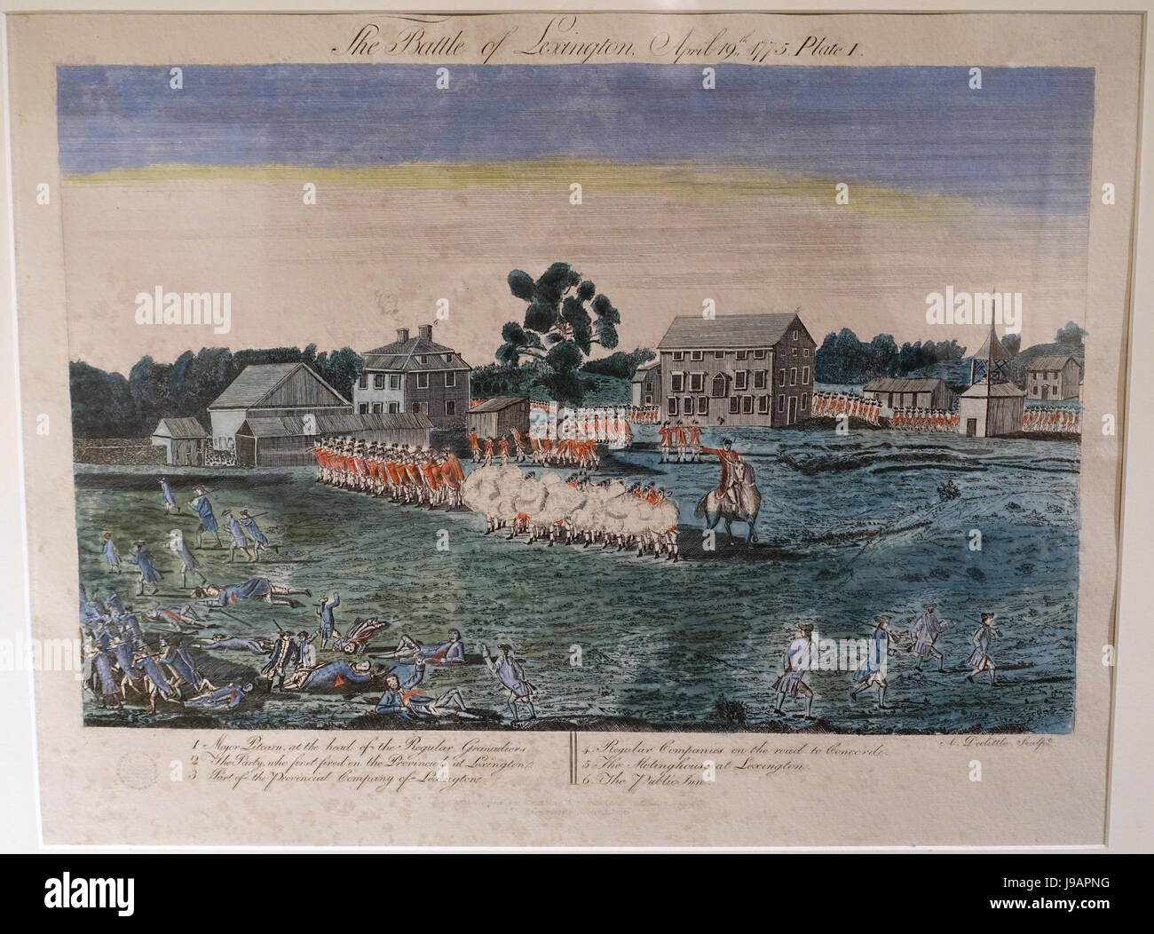 Battles of lexington and concord hi-res stock photography and images ...