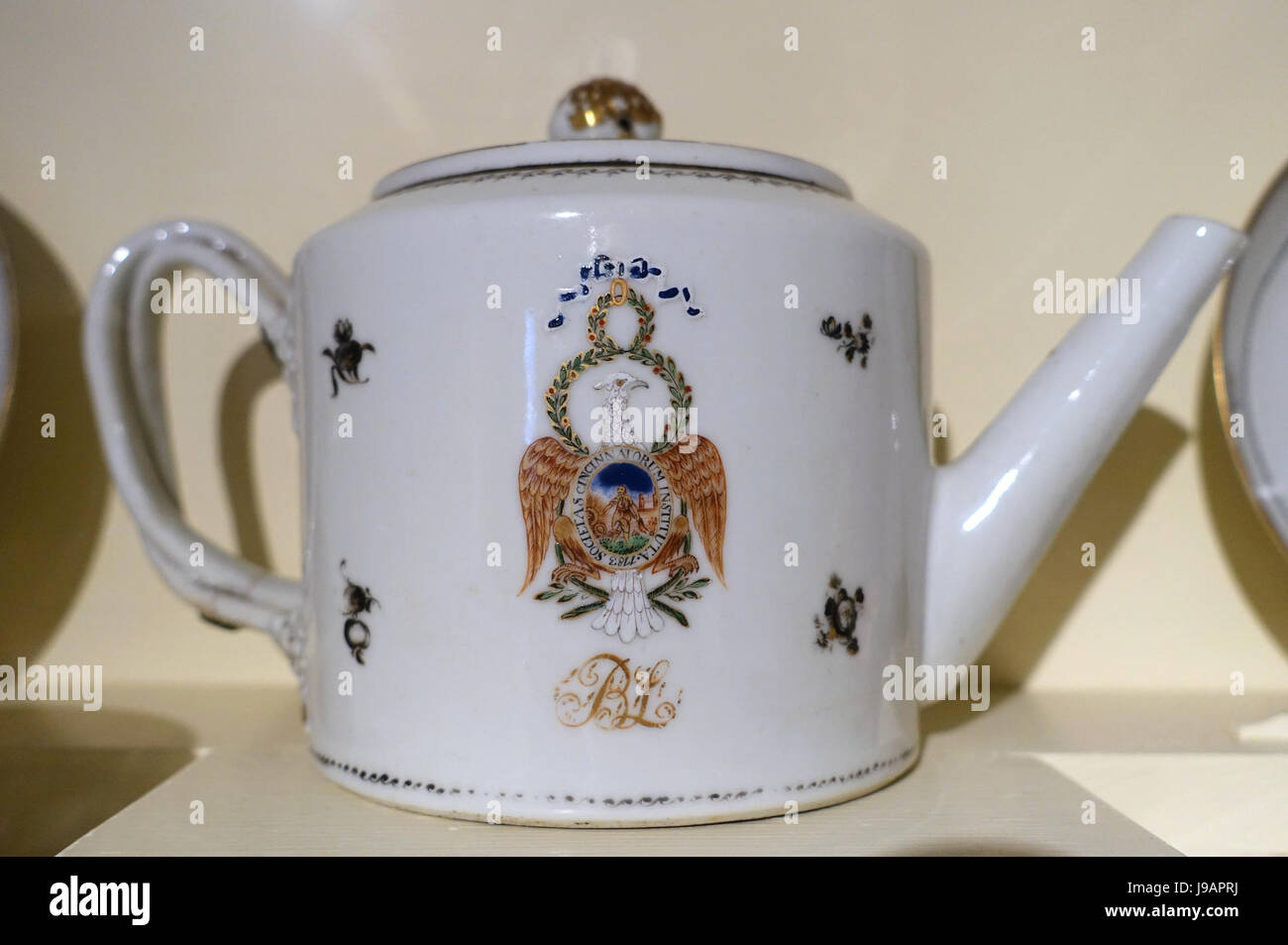 Teapot from partial tea service for Benjamin Lincoln (1733 1810 ...