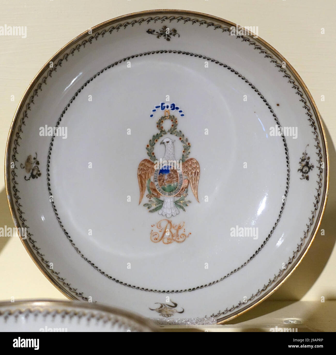 Plate from partial tea service for Benjamin Lincoln (1733 1810 ...