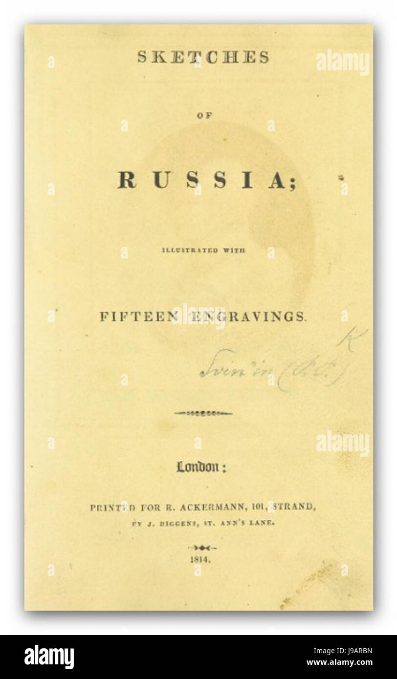 1814 russia hi-res stock photography and images - Alamy