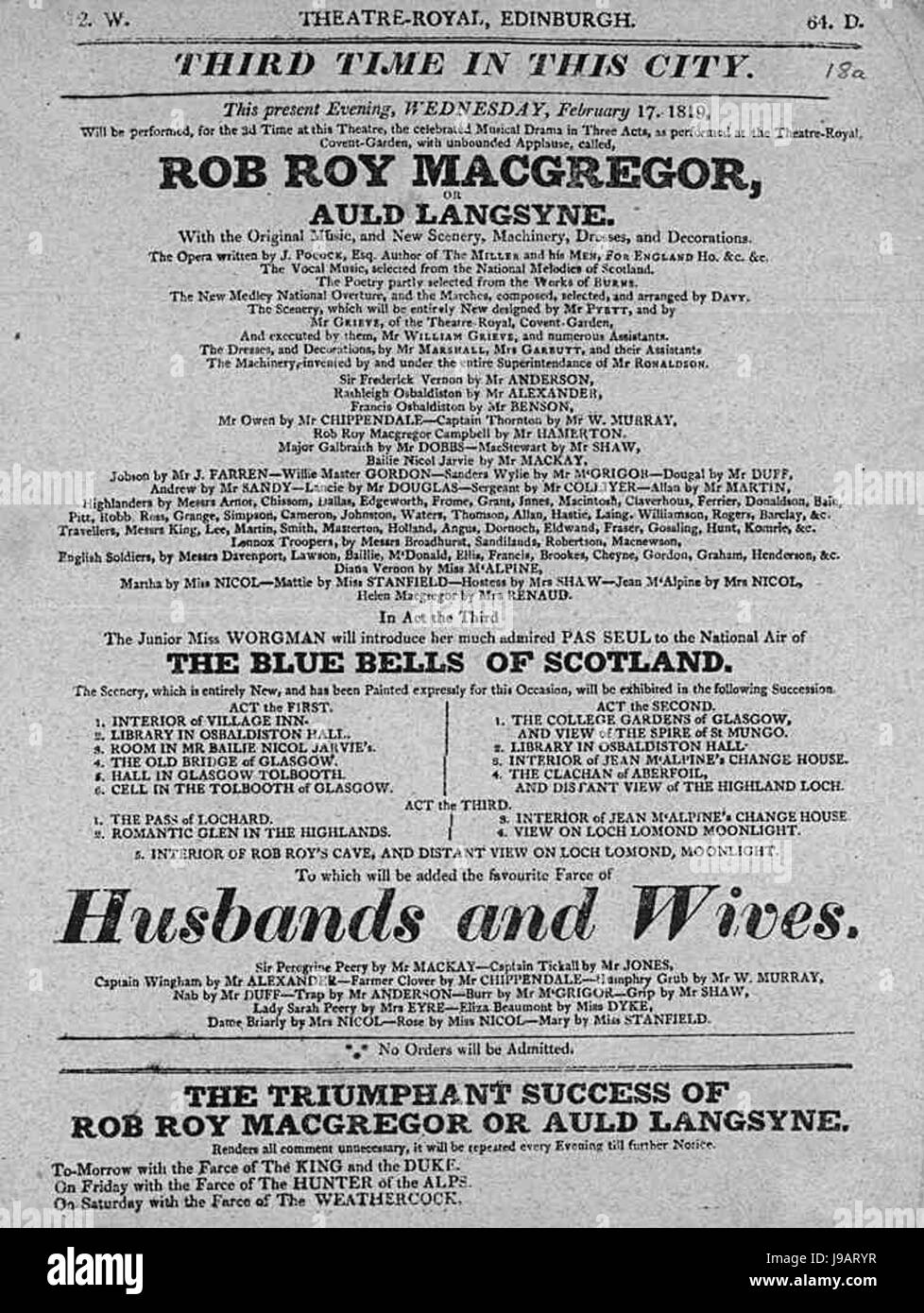 Rob roy macgregor hi-res stock photography and images - Alamy