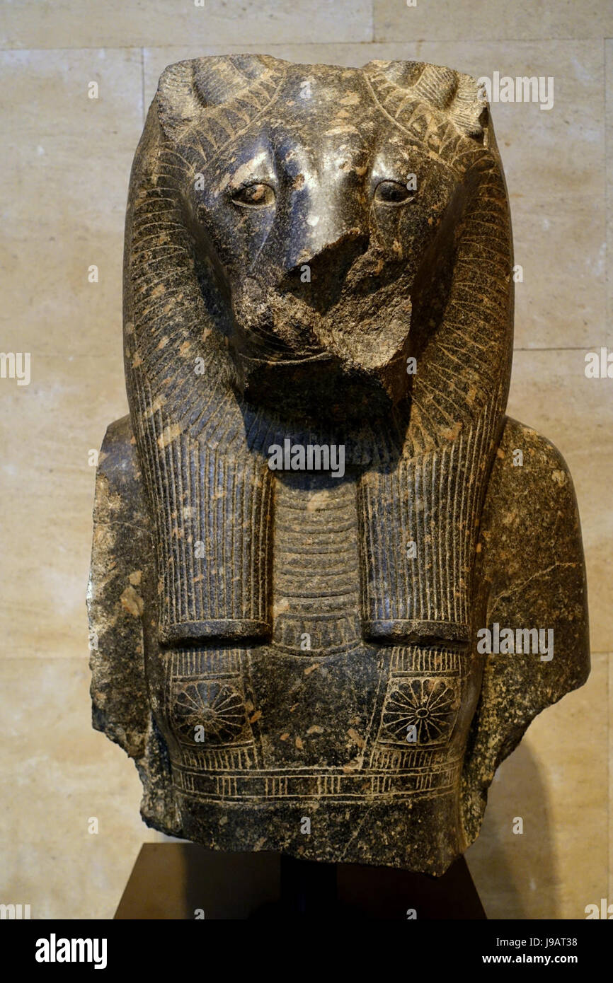 Temple of mut karnak sekhmet hi-res stock photography and images - Alamy