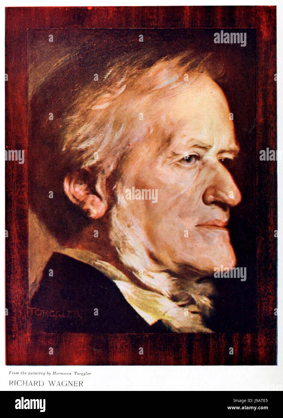 Richard Wagner by Hermann Torggler Stock Photo - Alamy
