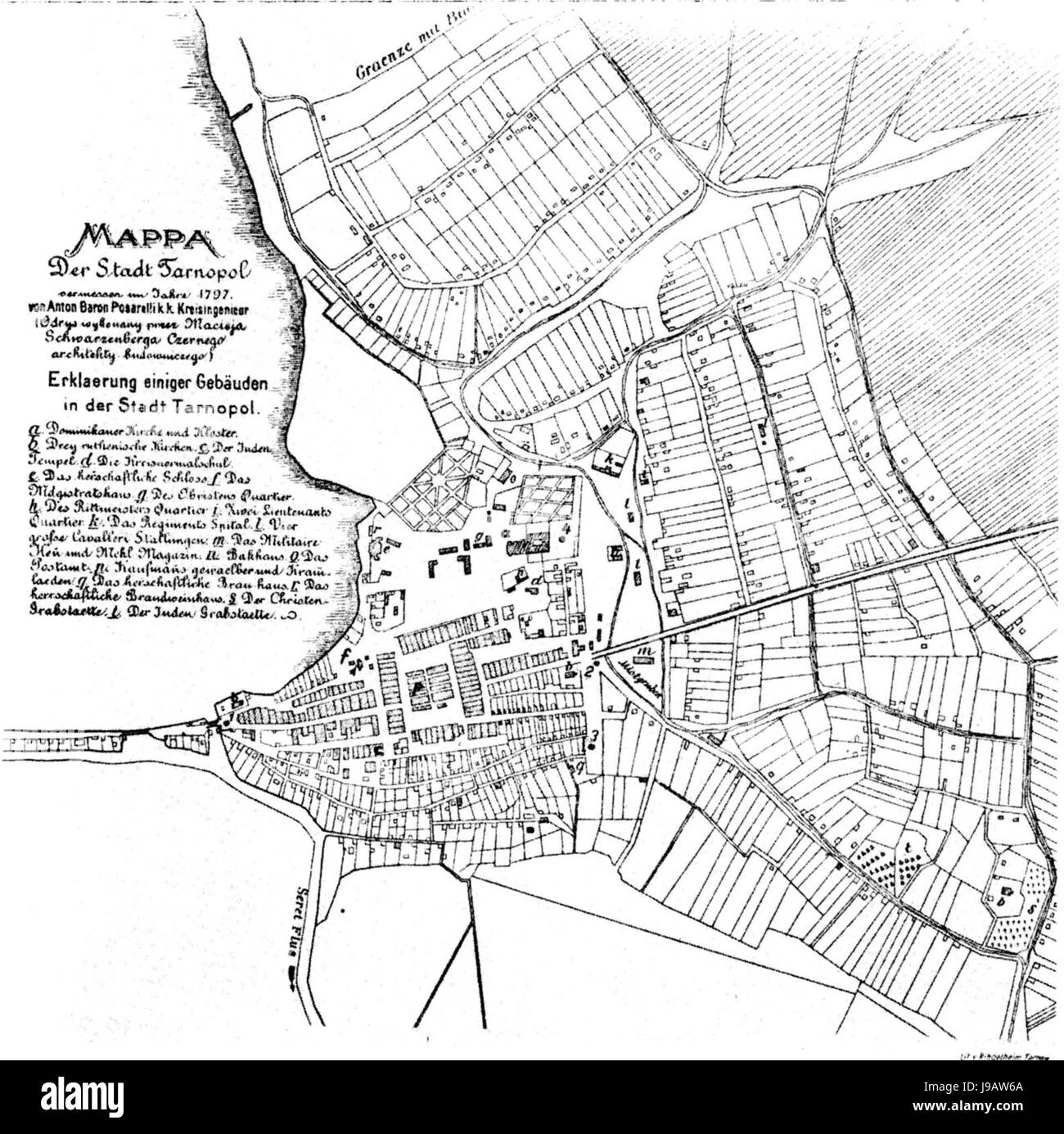 Tarnopol map hi-res stock photography and images - Alamy