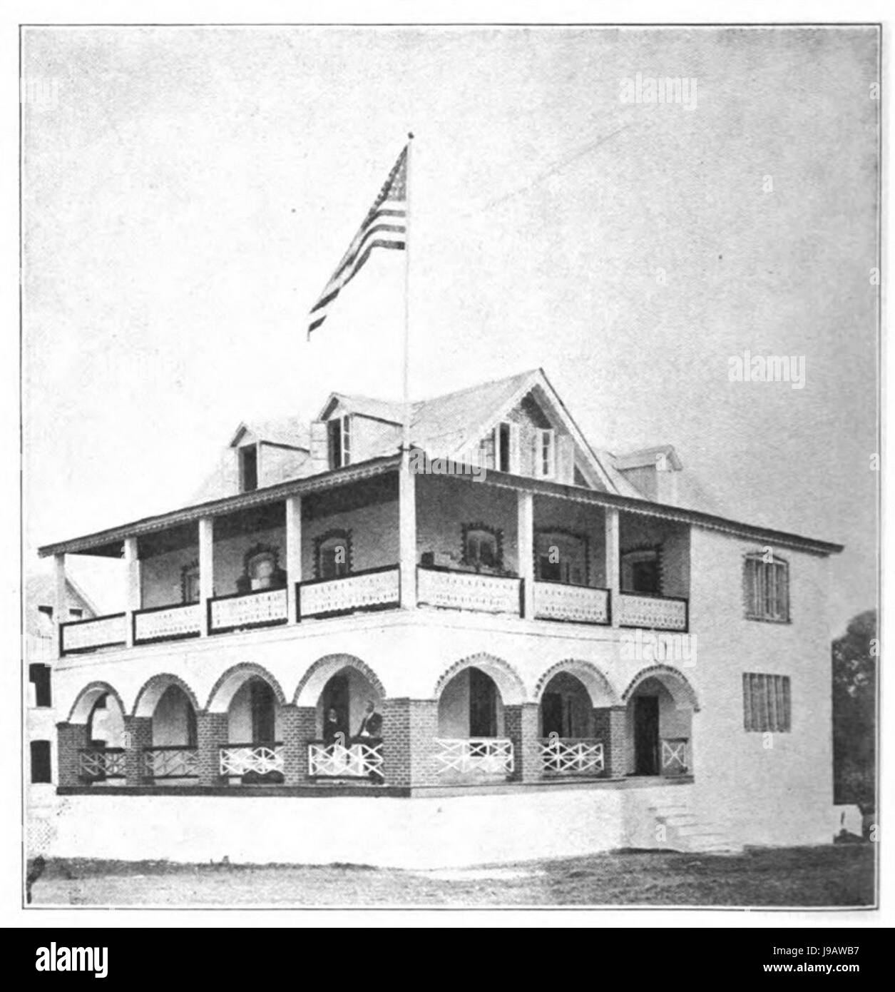Embassy monrovia Black and White Stock Photos & Images - Alamy